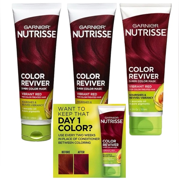 Garnier | Hair | Garnier Nutrisse Color Reviver 5 Minute Hair Mask ...